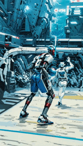 Magic Hour | Anime Mech - Video-to-Video Template