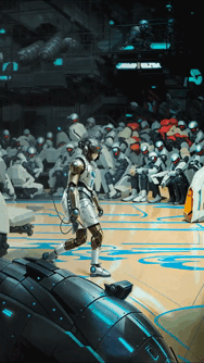 Magic Hour | Mech Warrior - Video-to-Video Template