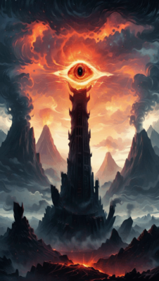Magic Hour | Eye of Sauron into Church - Animation Template
