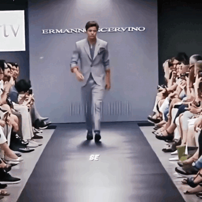 Magic Hour | Male Fashion Model on Runway - Video Face Swap Template