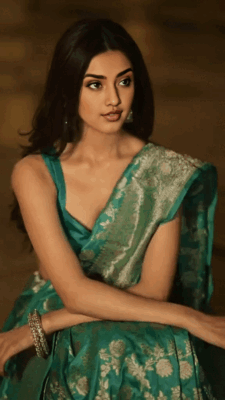 Magic Hour | Indian Girl in Temple - Video Face Swap Template