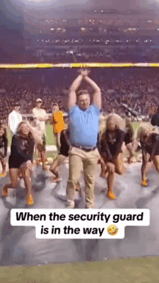 Magic Hour | Security Cheer Dance - Video Face Swap Template