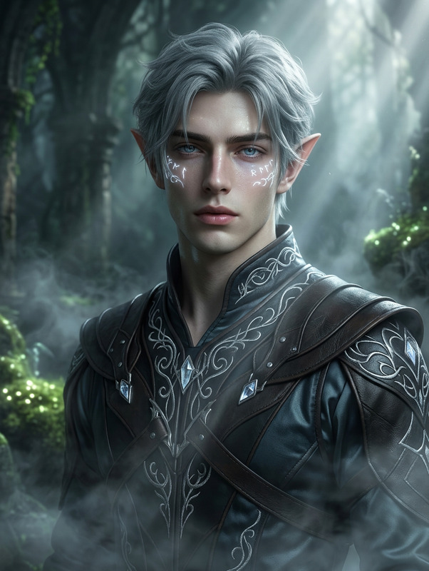 Magic Hour | Misty Elf Portrait - AI Image Editor Template