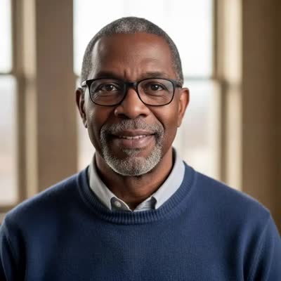 Magic Hour | African American Senior - AI Talking Photo Template