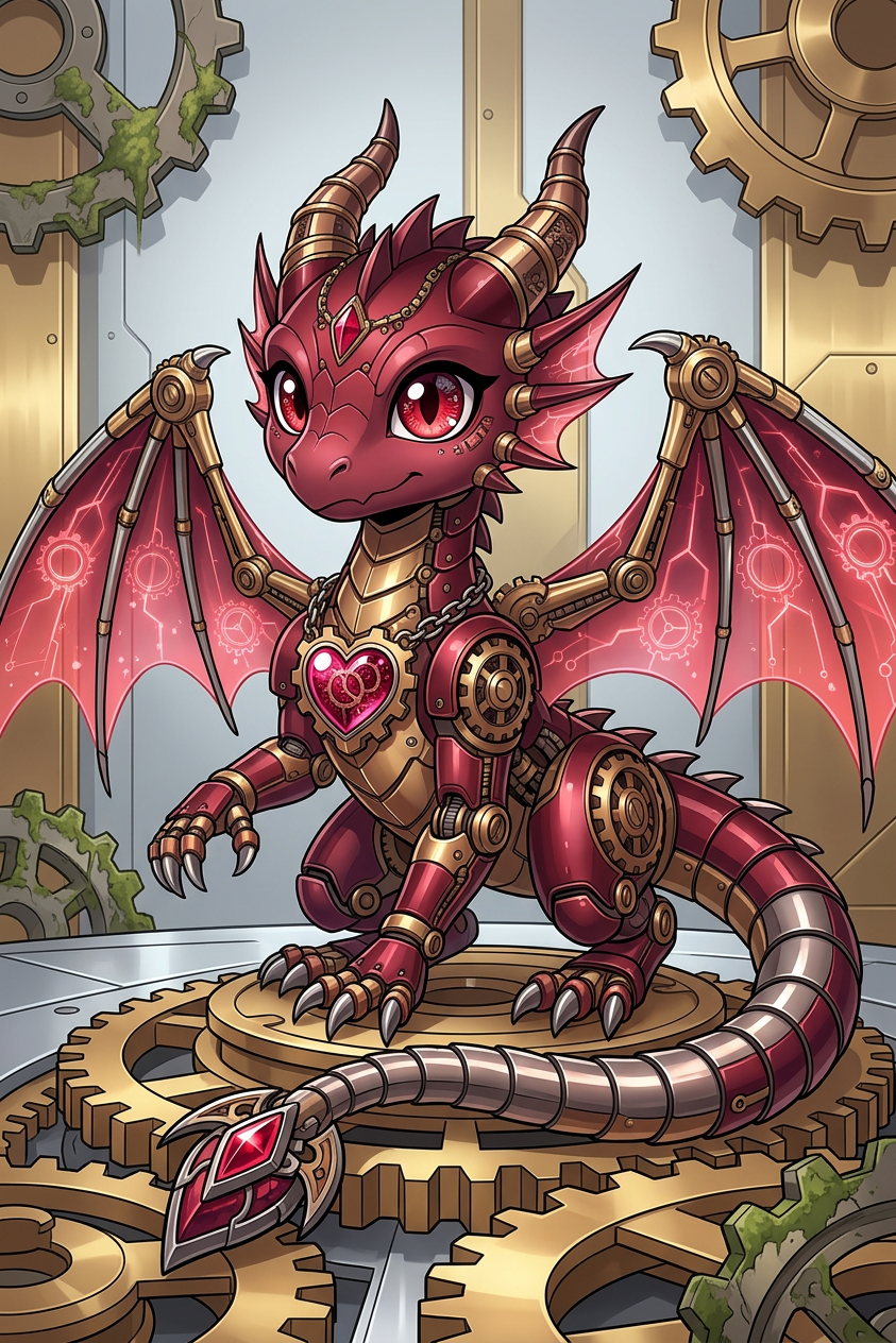 Magic Hour | Clockwork Cyborg Focus - AI Image Editor Template